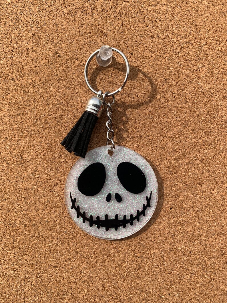 Jack and Sally Keychains//nightmare Before Christmas - Etsy