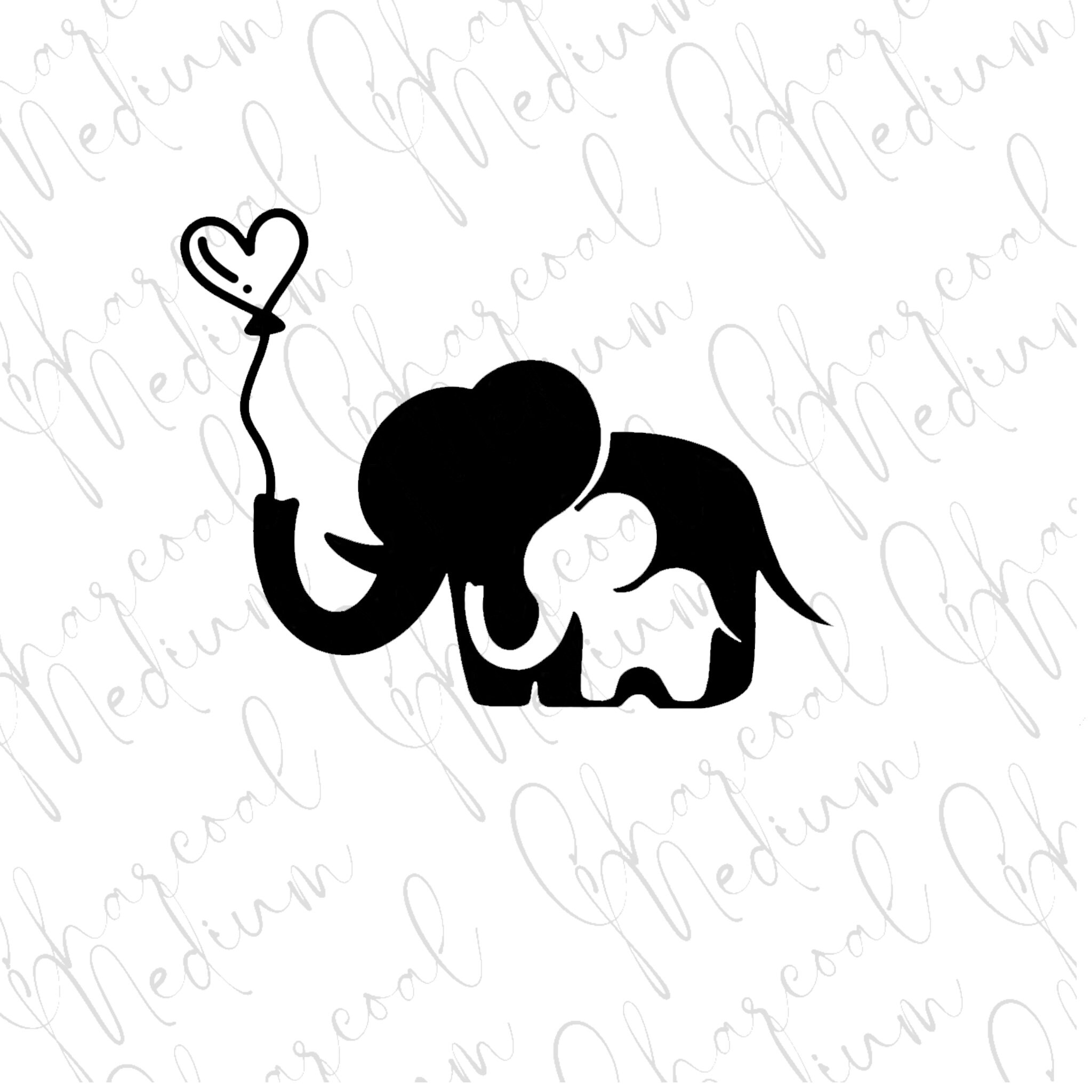 I Love You, Elephants, Baby, Nursery, Hearts and Elephants, Mama and ...