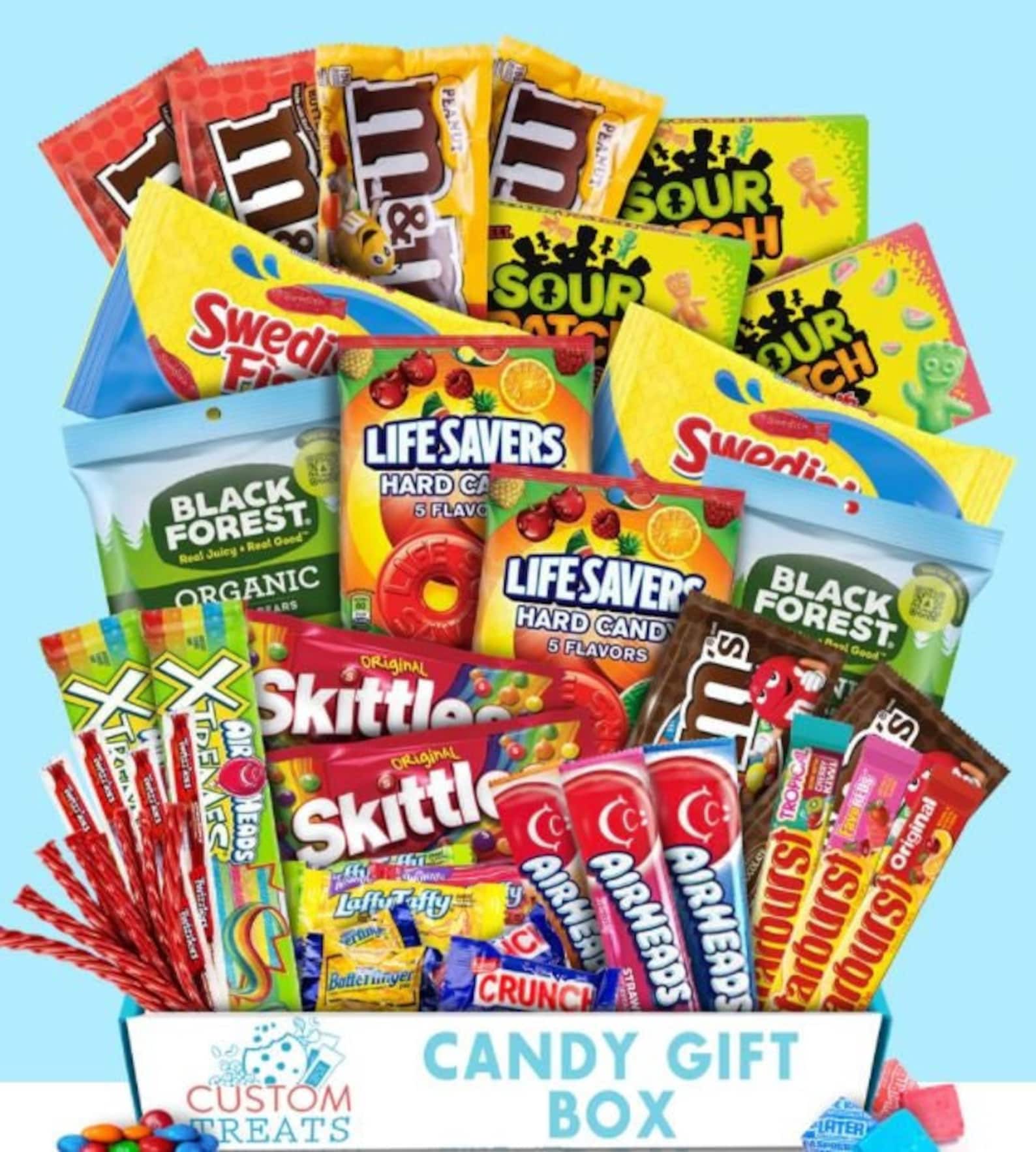 Ultimate Candy Assortment Care Package - Chocolate, Gummies, Candies ...