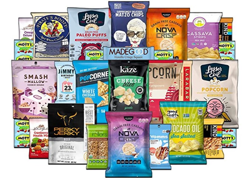 Ultimate Gluten Free Snack Package - Variety of Chips, Popcorn, Puffs ...