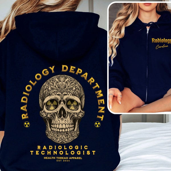 Zip up Radiology Hoodies - Etsy