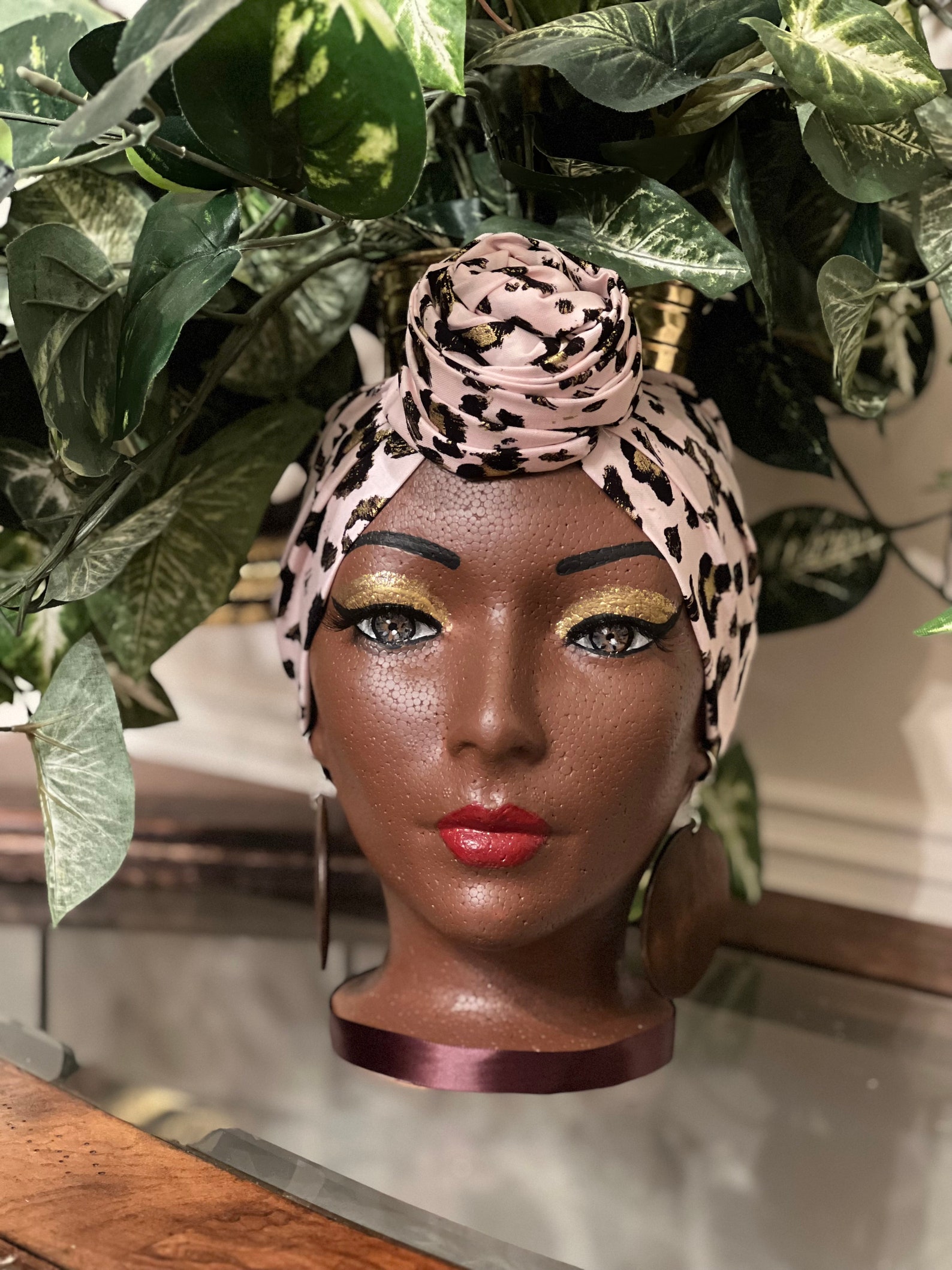 Styrofoam Head Planter Afrocentric Planter Head Foam - Etsy