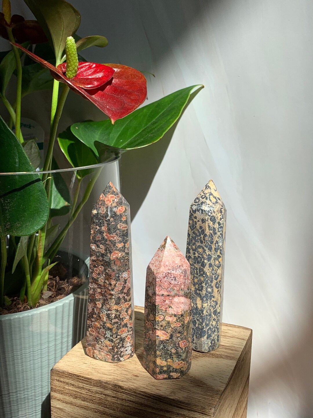 Leopard Skin Jasper Mini Towers! - Rich Colors - Great Patterns ...