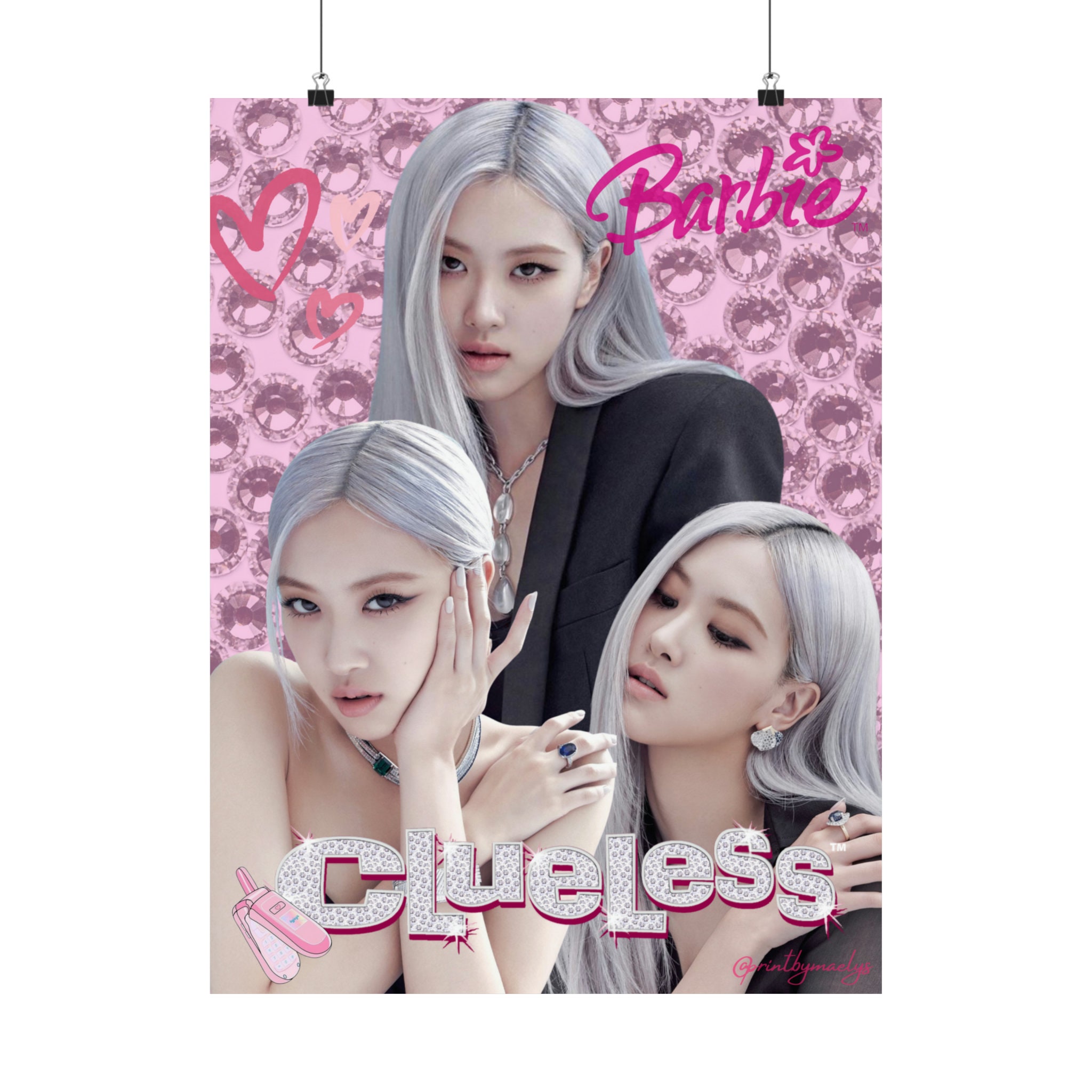 Rose blackpink Poster - Etsy