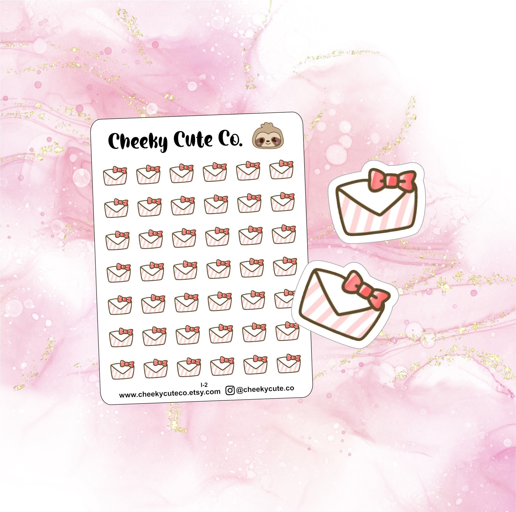 Cute Mail Icons / Kawaii Icons / Cute Icon Stickers / Planner - Etsy