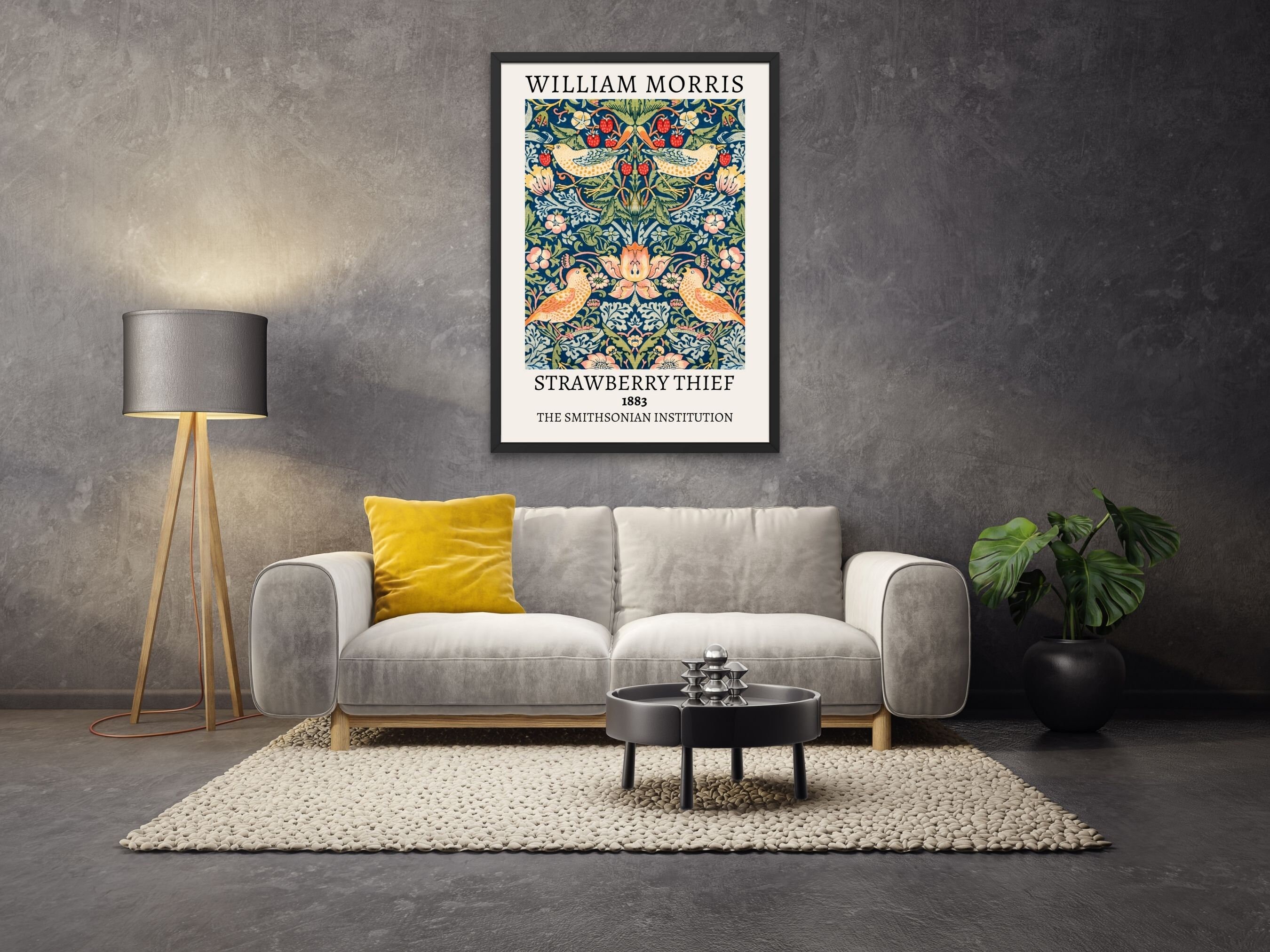 William Morris Strawberry Thief Print William Morris - Etsy