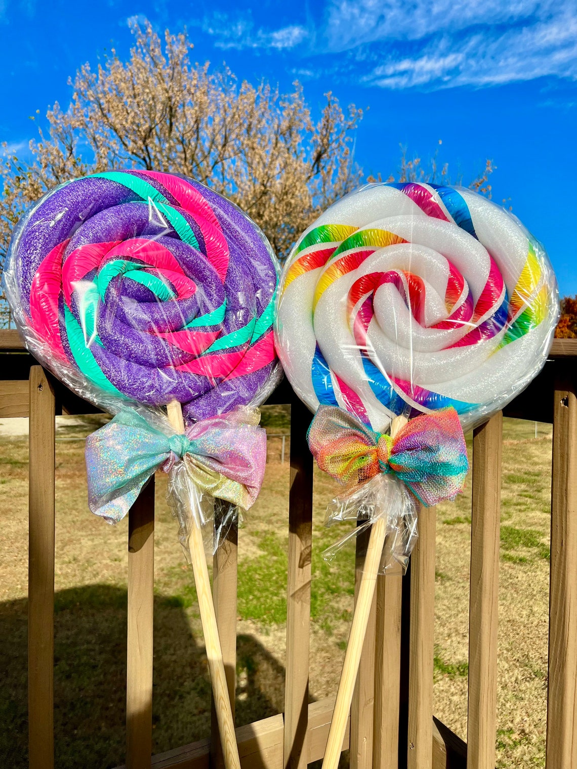 Giant Candyland Lollipop Candy Decor - Etsy
