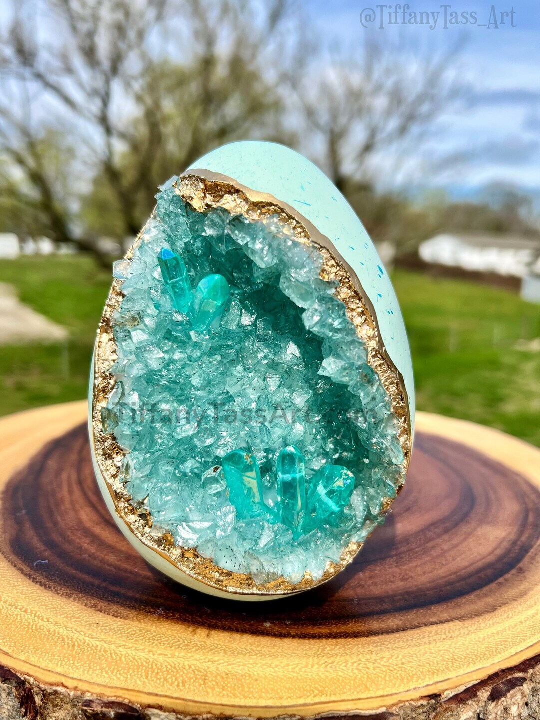 Geode Easter Eggs - Etsy