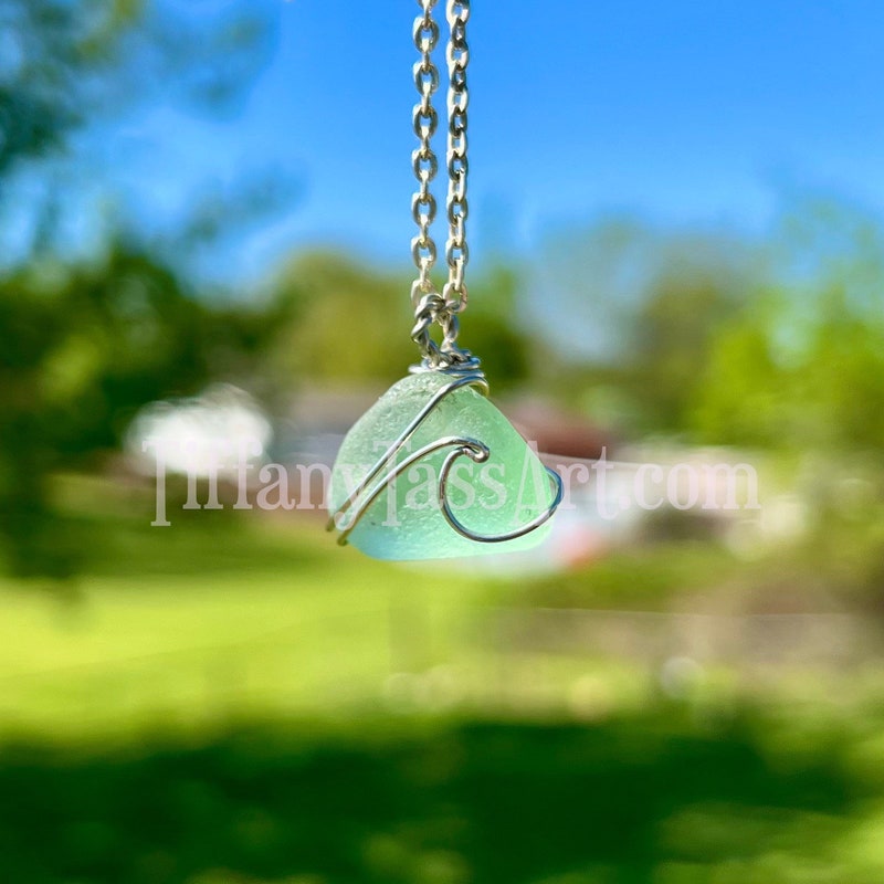 Wire Wrap Sea Glass - Etsy