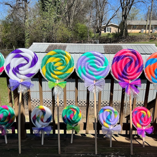 Giant Lollipops Prop - Etsy