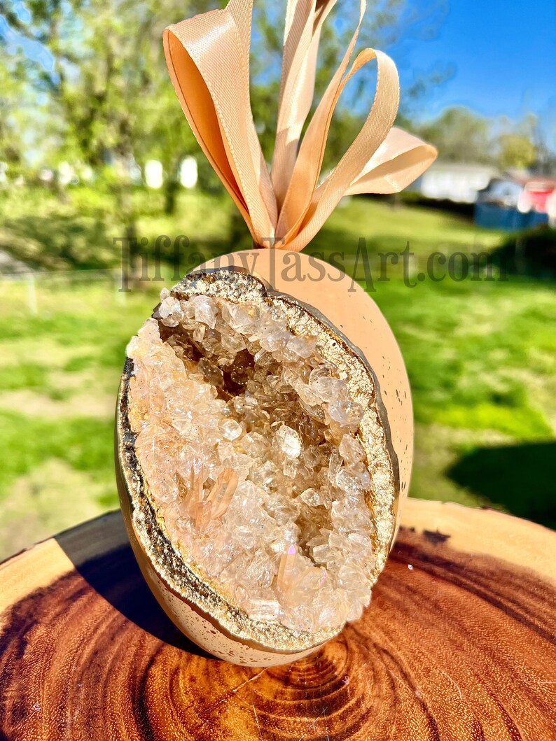 Geode Easter Eggs - Etsy