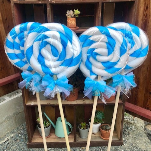 Giant Candyland Lollipop Candy Decor - Etsy