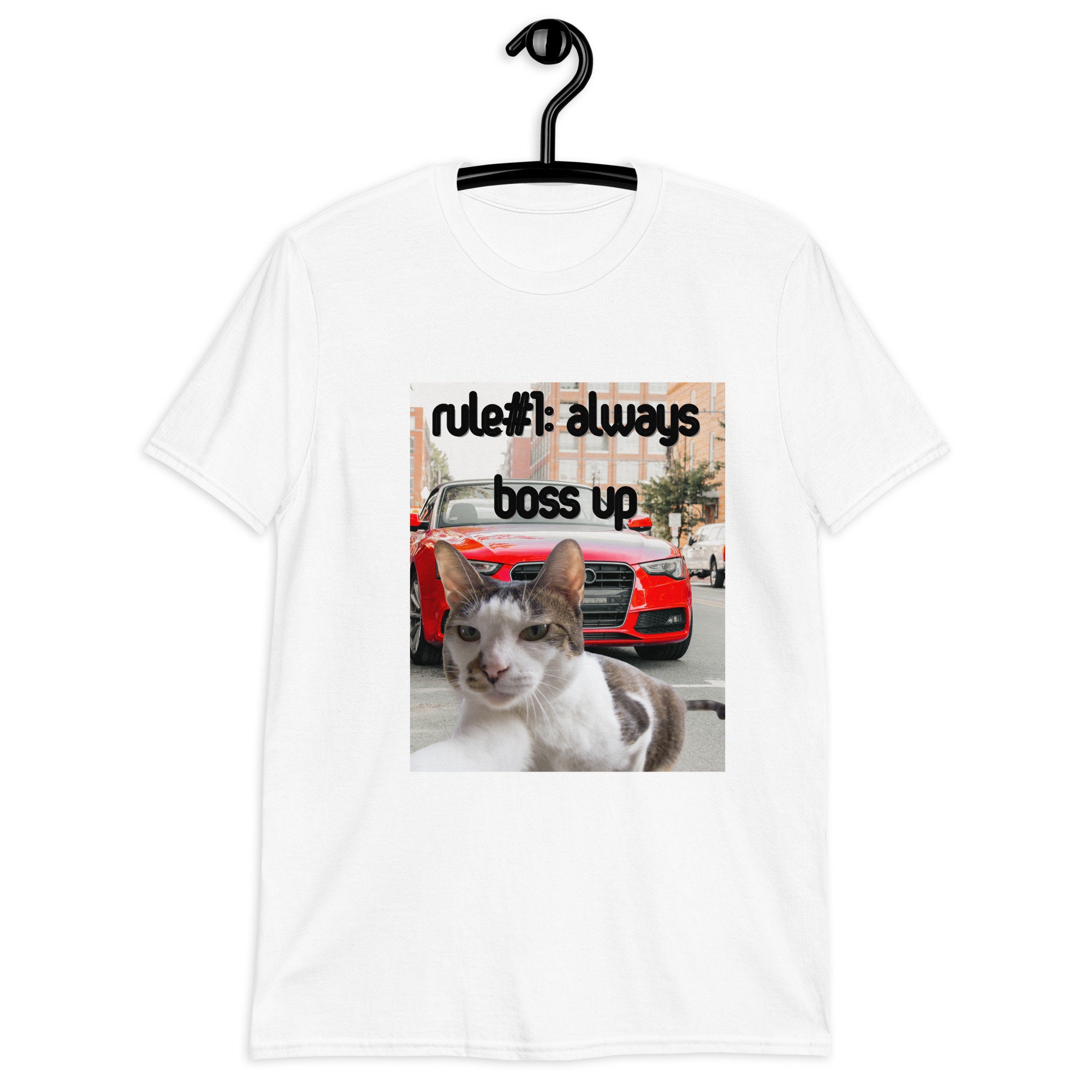 Stylish Rule 1 Always Boss up Cat Meme Teefunny Cat - Etsy