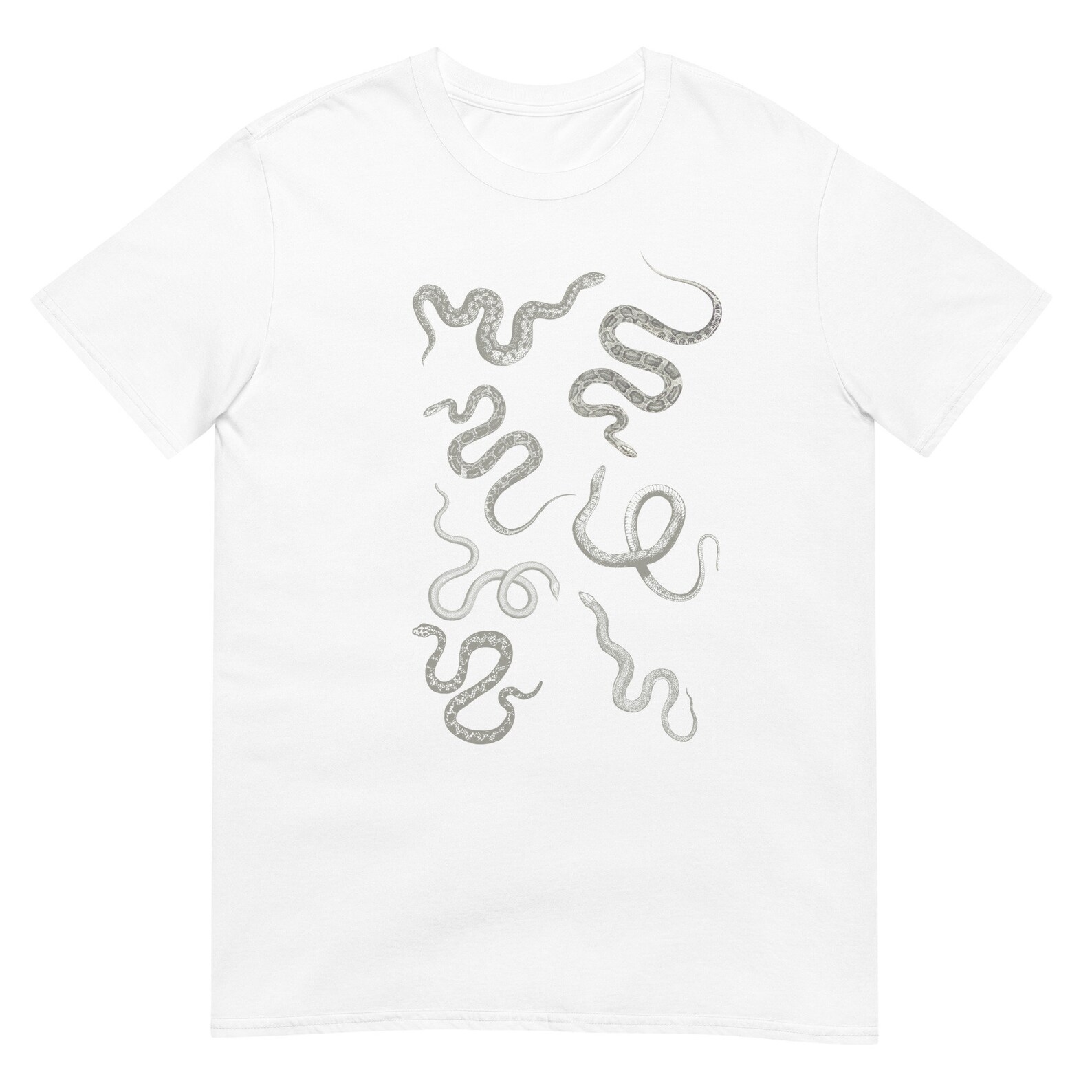 Stylish Vintage Snakes Shirt,whimsigoth Dark Academia Shirt,snake Lover ...