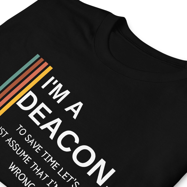 Funny Deacon Shirt, Gift for Deacon,humorous Deacon Tee,hilarious ...