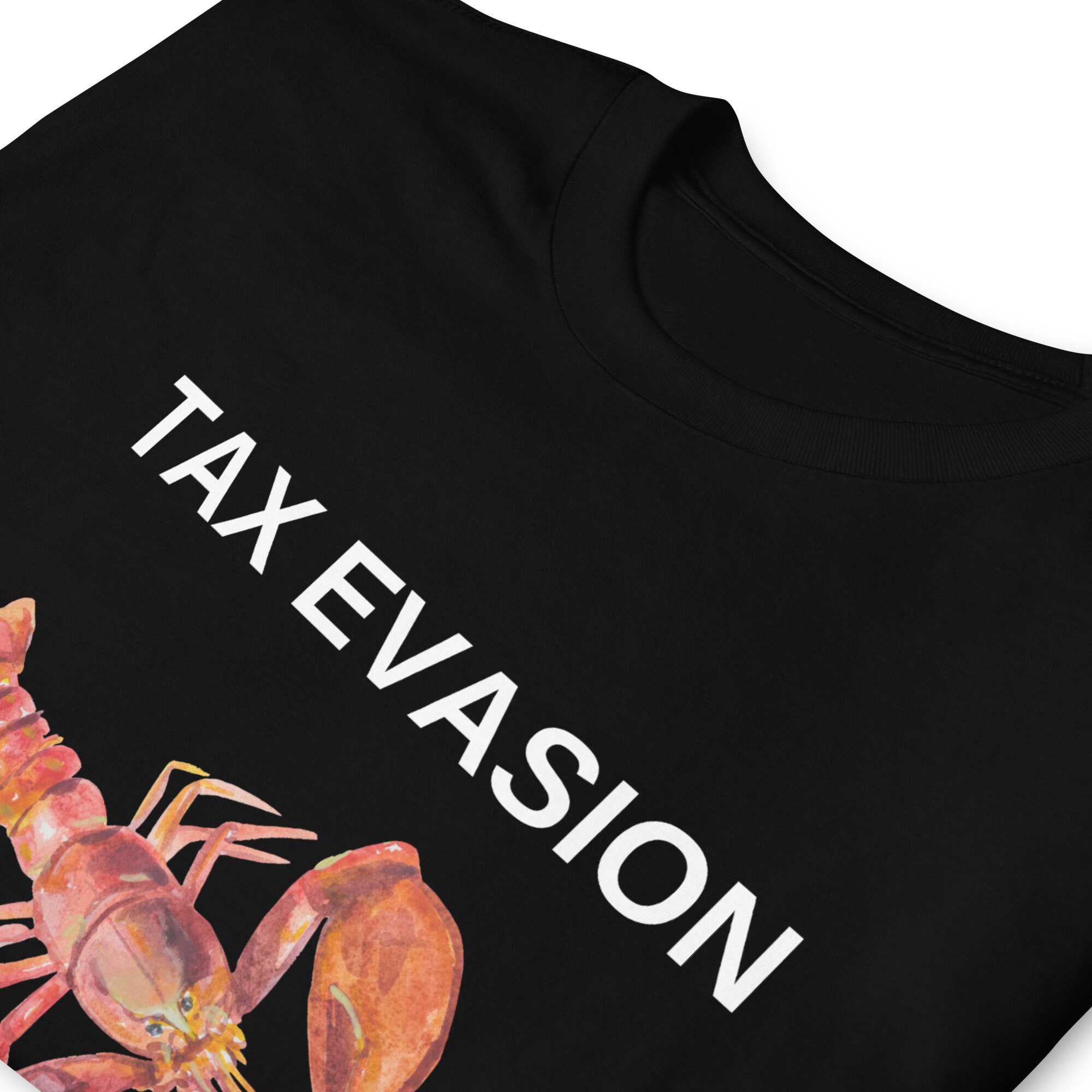 Tax Evasion Lobster SHIRTY2K funny Meme Shirt ironic Cute - Etsy