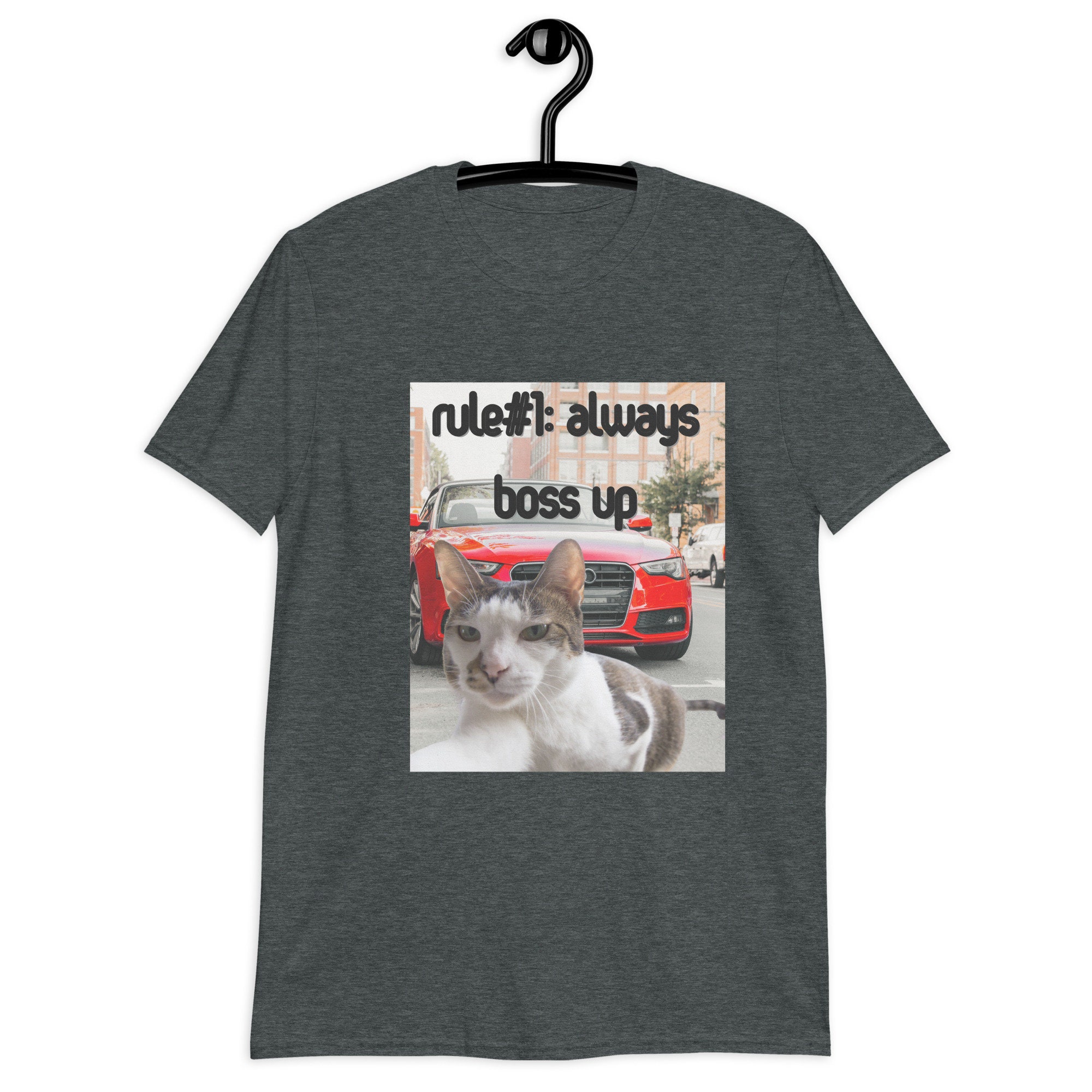 Stylish Rule 1 Always Boss up Cat Meme Teefunny Cat - Etsy