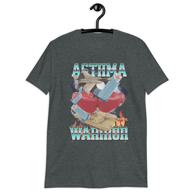 Funny Asthma Warrior T-shirt, Respiratory Humor Tee - Etsy