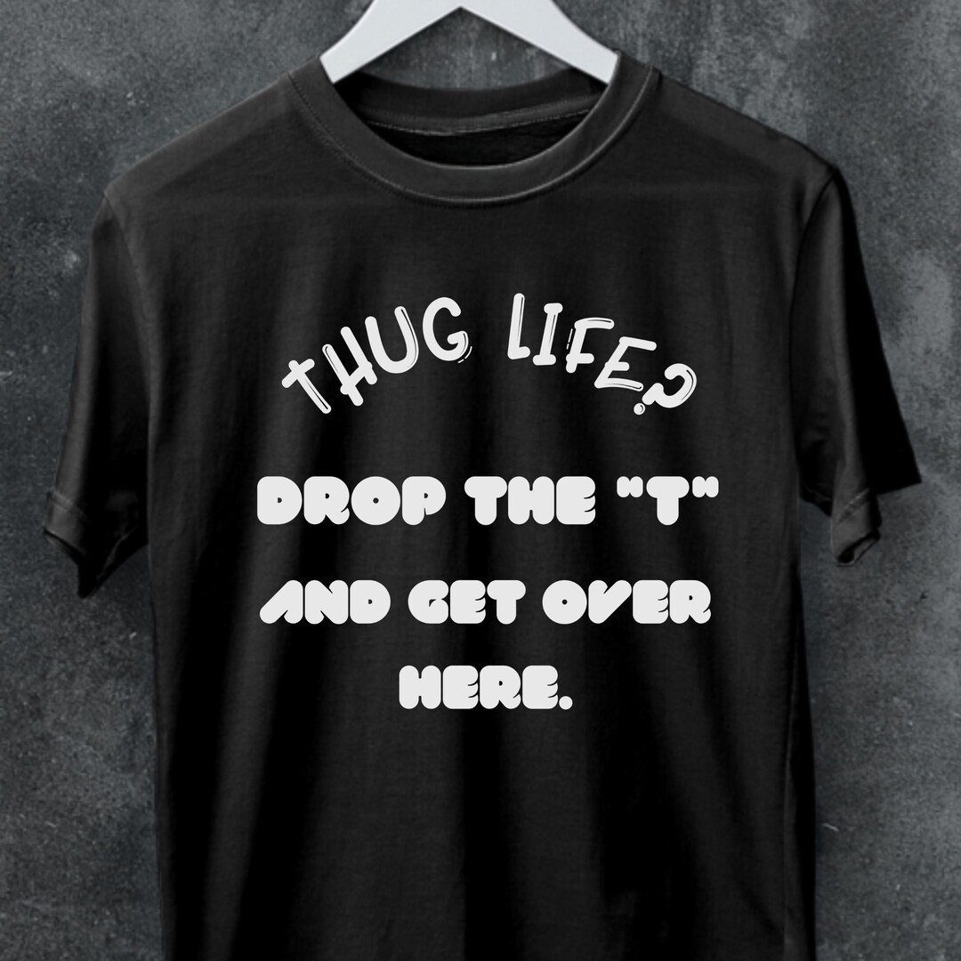 Thug Life Hug Shirt,funny Hugs Tshirt,i Love You Tee,mental Health T ...