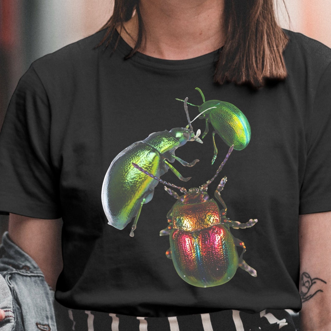 Stylish Colorful Bugs Shirt,bug Print Shirt,entomology Shirt,bug Lover ...
