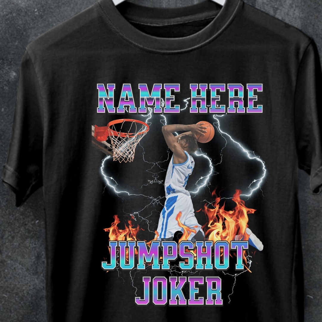 Stylish Custom Basketball Player Shirt,personalized Basketball Fan ...