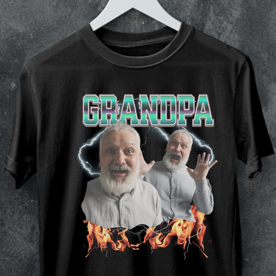 Custom Grandpa Shirt,personalized Grandpa Tshirt,grandpa Birthday Gift ...
