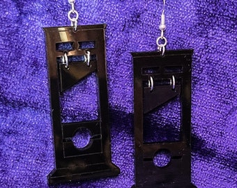 Dream Heart Guillotine Earrings - Etsy
