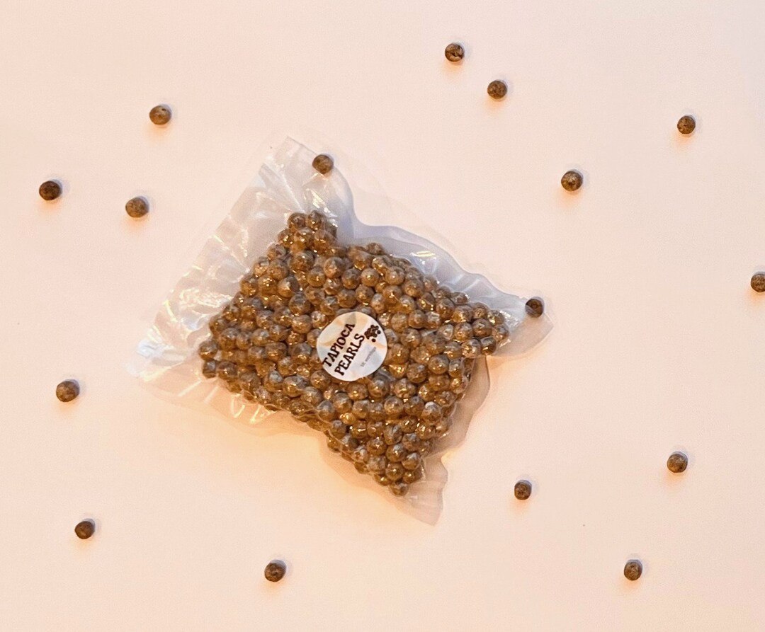 Tapioca Pearls for Bubble Tea Chewy Boba Balls 12 Servings - Etsy