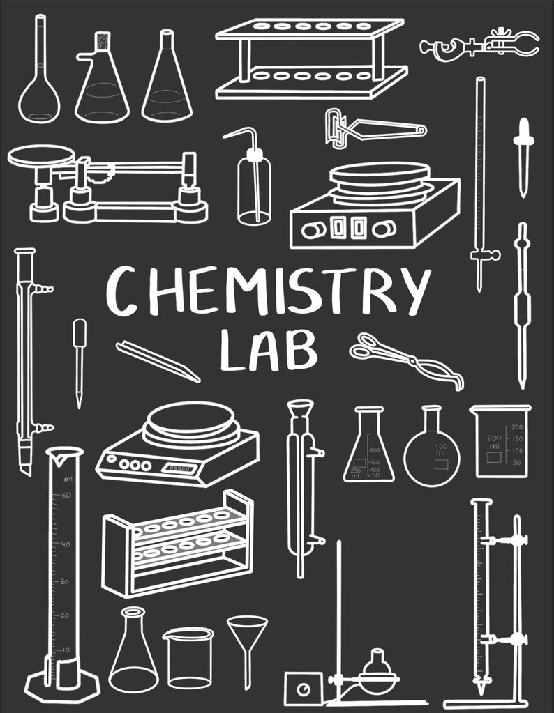 Science Digital Stickers | Chemistry - Chemistry Lab | Goodnotes, Pre ...