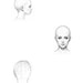 Salon Head Sheet Pack for Color or Haircutting With Notes, Hair Salon ...
