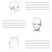 Salon Head Sheet Pack for Color or Haircutting With Notes, Hair Salon ...