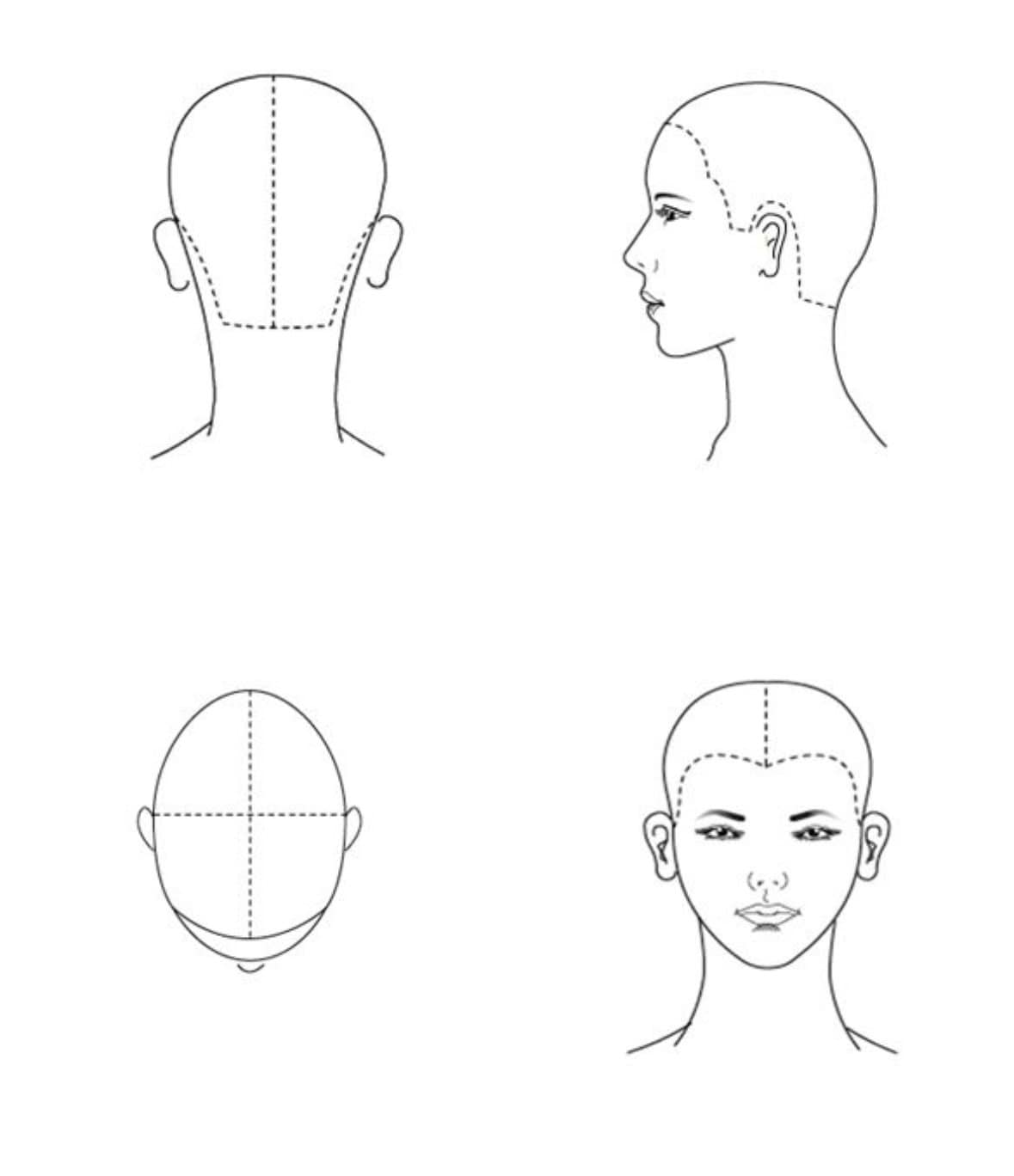 Salon Head Sheet Pack Salon Color Head Sheet Salon Notes - Etsy