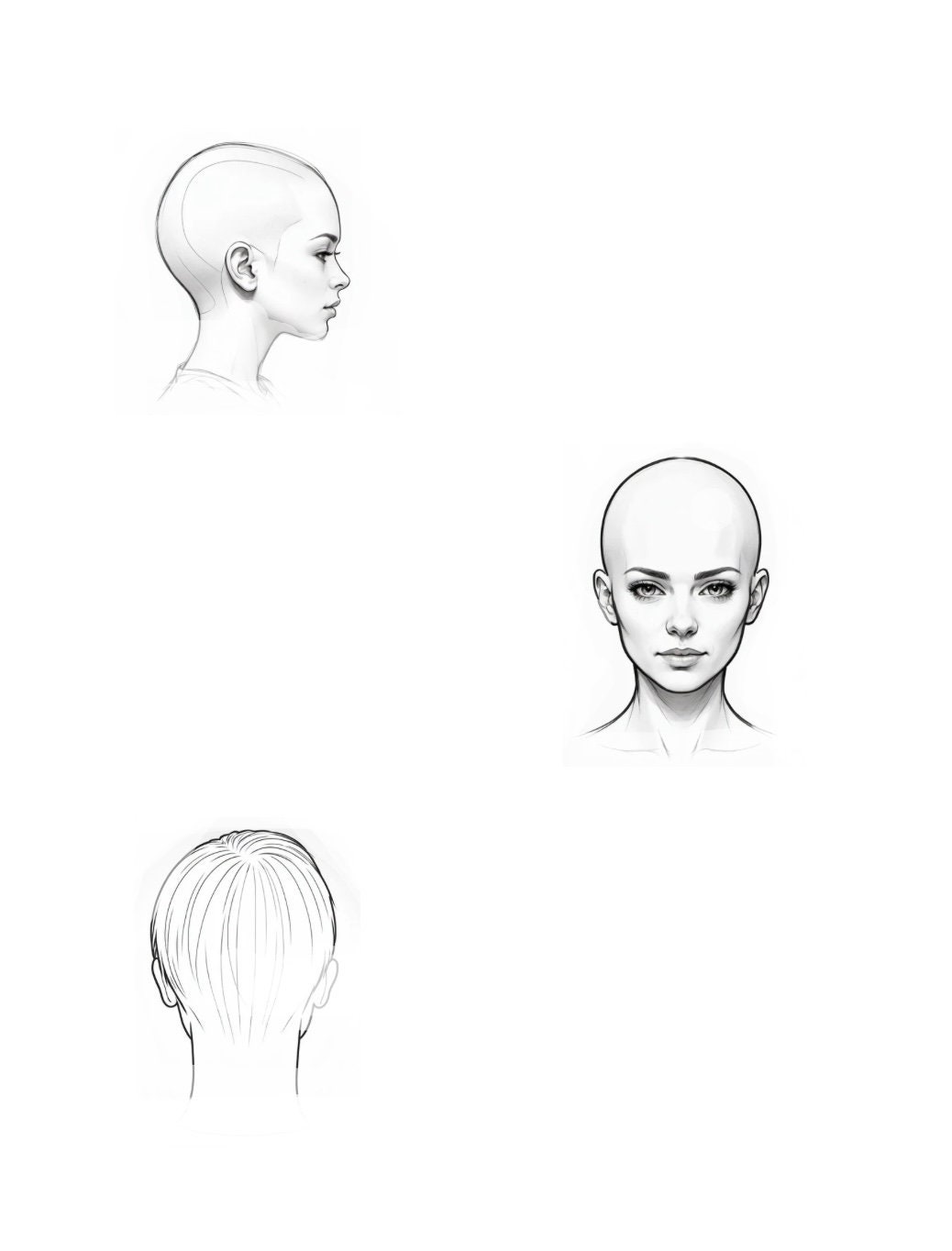 Head Sheet for Hair Salon, Haircutting, Haircolor, Salon Notes, Salon ...