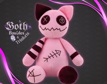 Zombie Cat Plush - Etsy