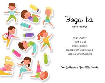 Cute Functional Stickers for Fitness and Workout - Etsy