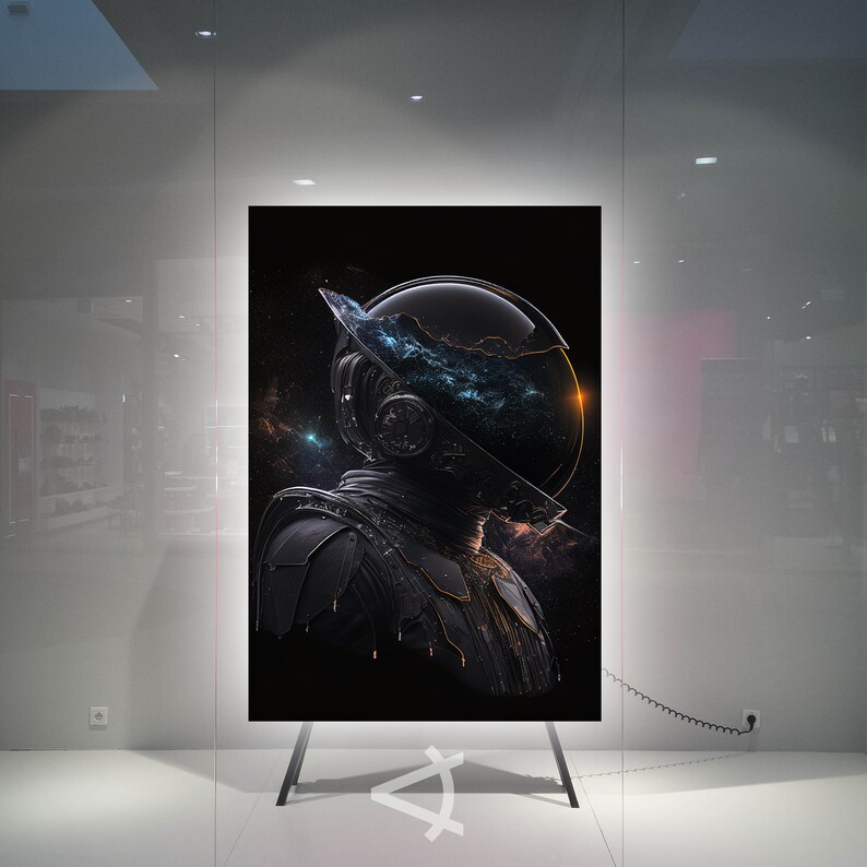 Centaurus Astronaut 2023 Visual Poster / Digital Ai Art / - Etsy