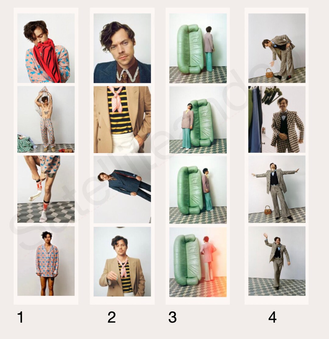 Harry Styles Gucci Hahaha Bookmark Collection - Etsy