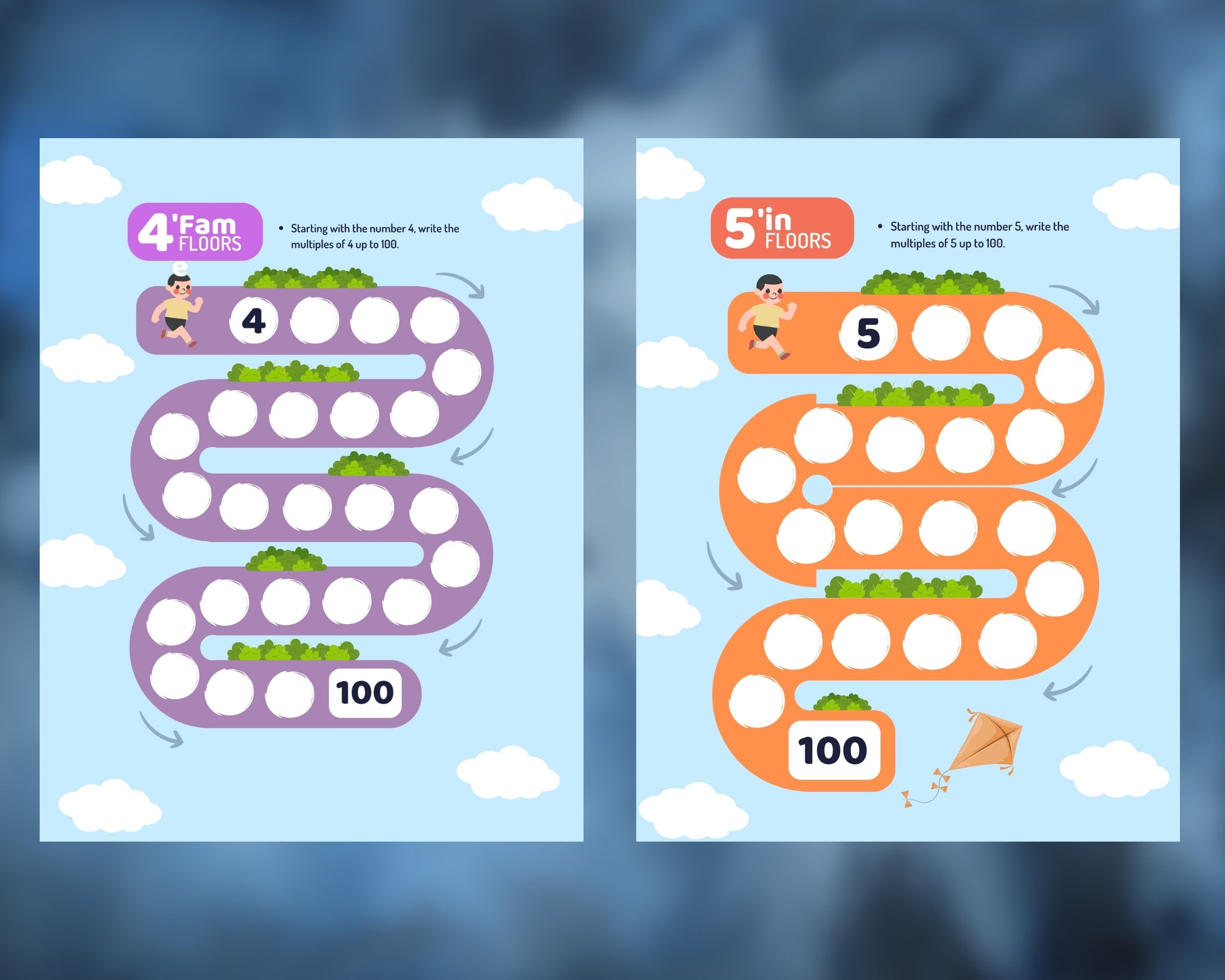 Printable Primary School Folded Numbers | Primary School Study Activity ...