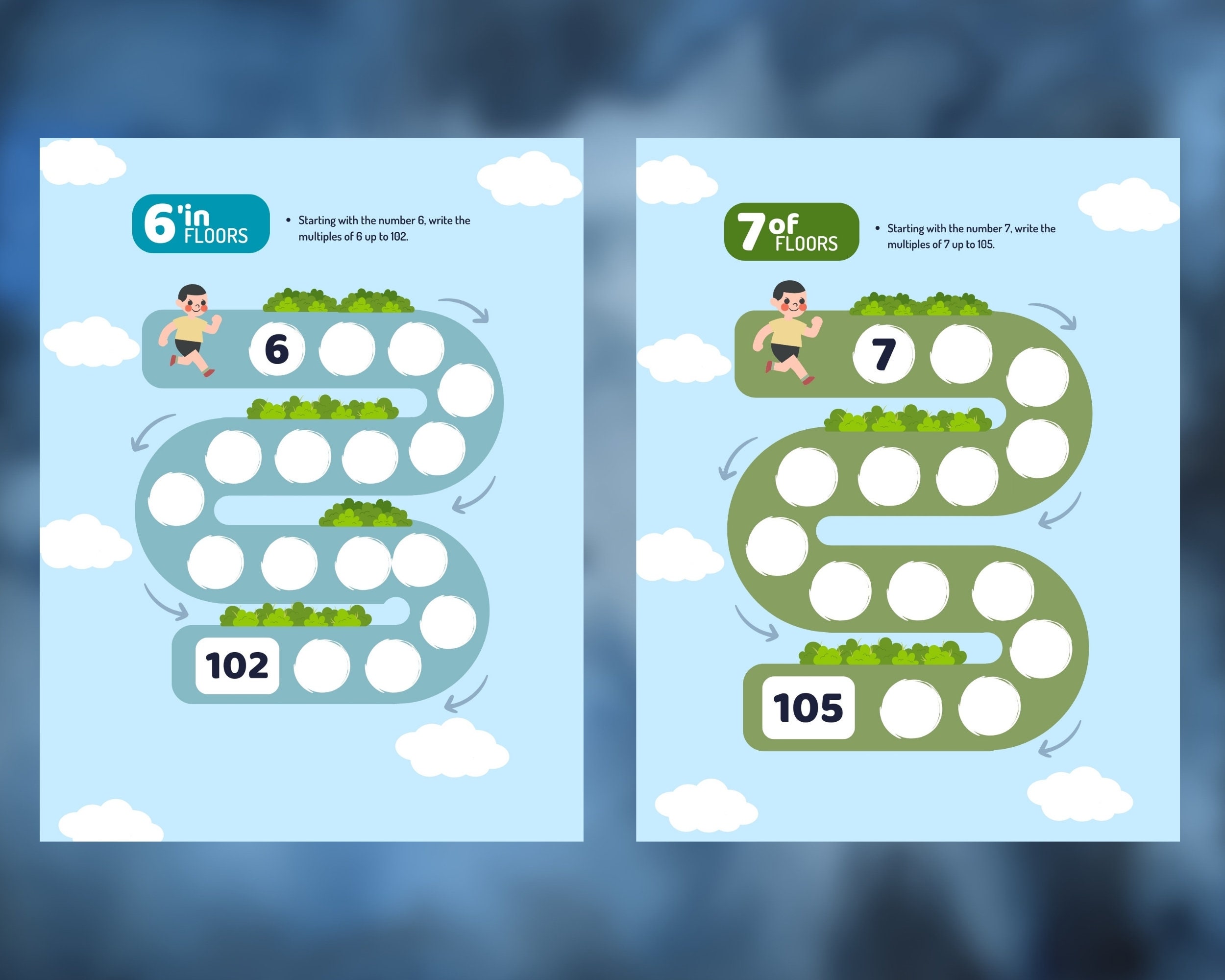 Printable Primary School Folded Numbers | Primary School Study Activity ...