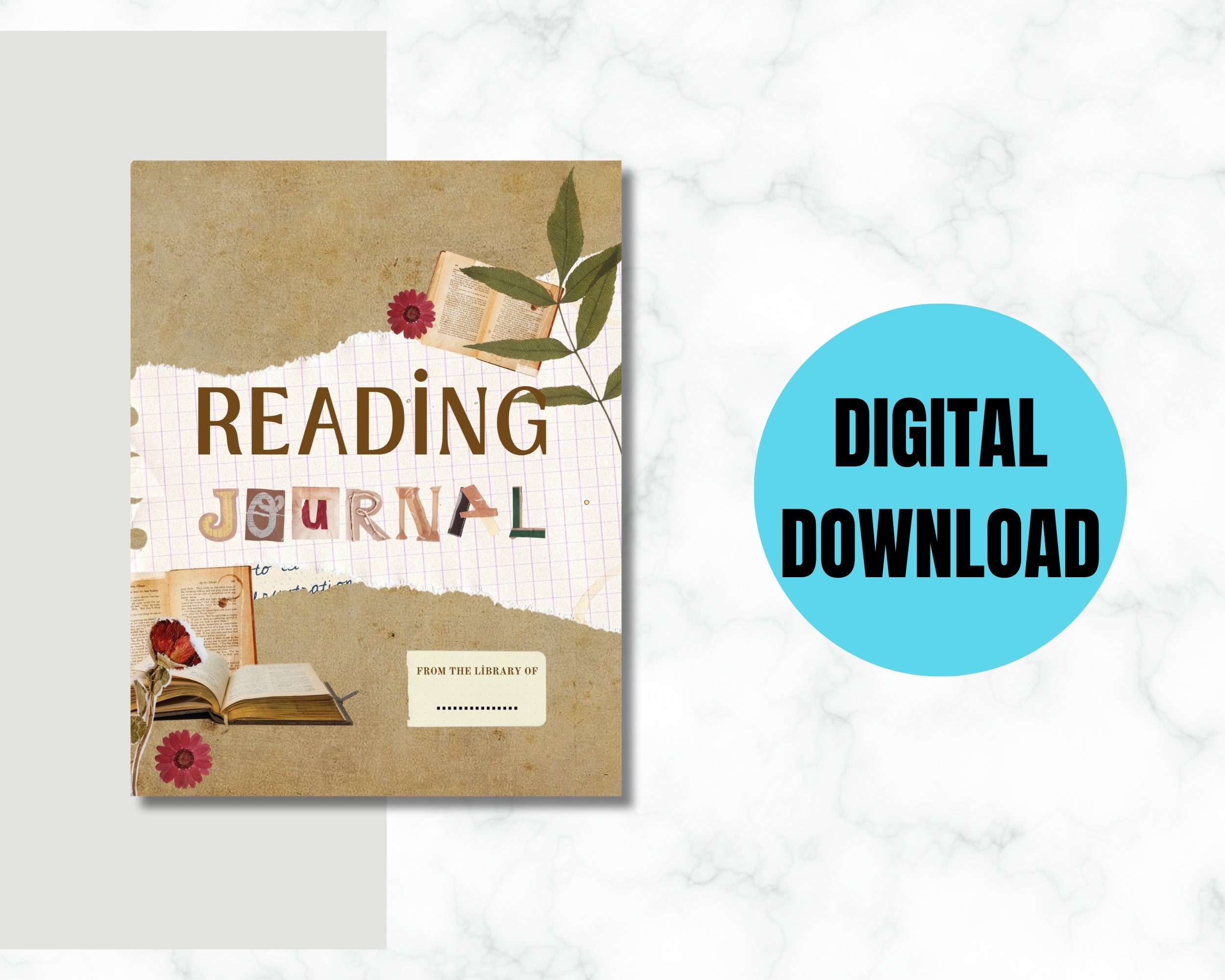 Reading Diary Printable | Printable | Reading Diary | Diary for Readers ...