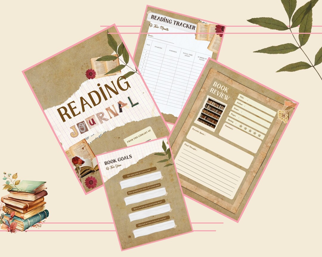 Reading Diary Printable | Printable | Reading Diary | Diary for Readers ...
