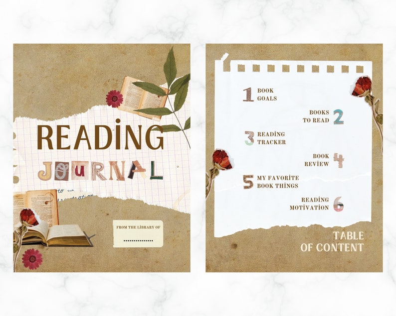 Reading Diary Printable | Printable | Reading Diary | Diary for Readers ...