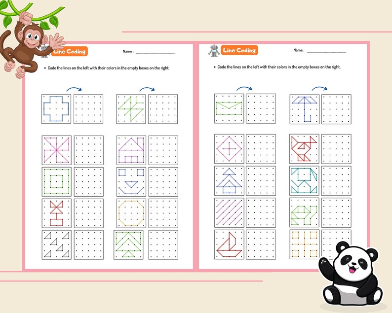 Printable Kids Activity | Fun Activities | Line Drawing Practice ...