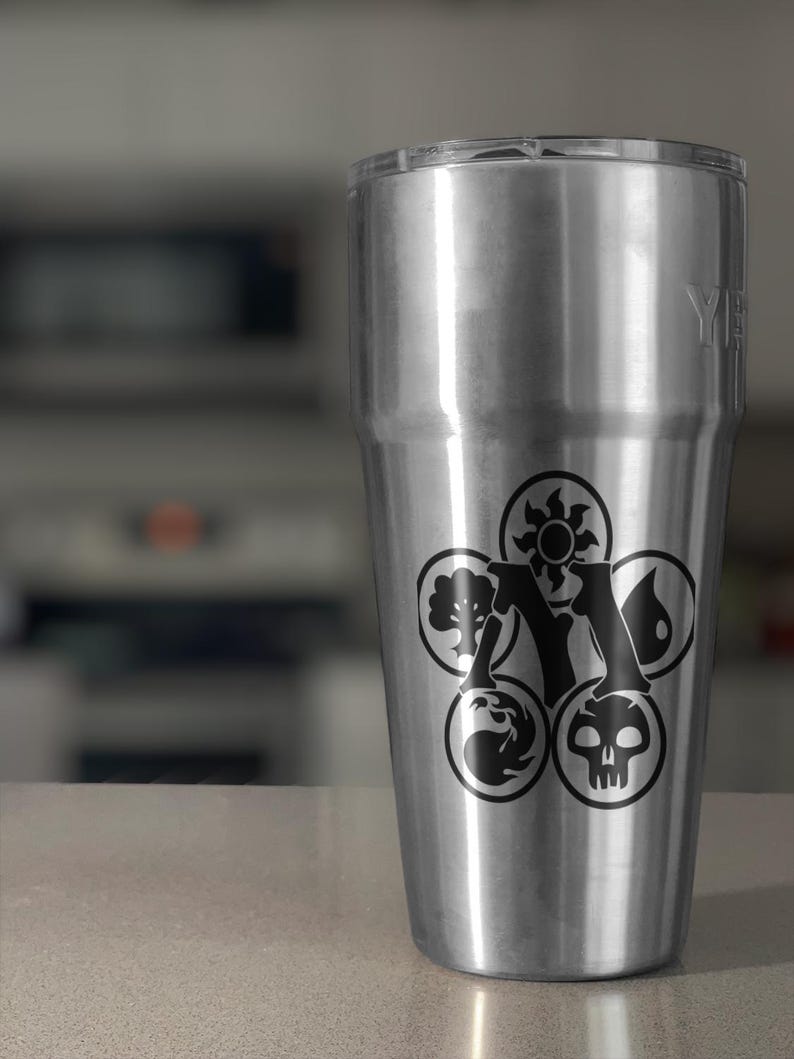 MTG M With Mana Vinyl Decal Sticker Inspired by Magic the Gathering ...
