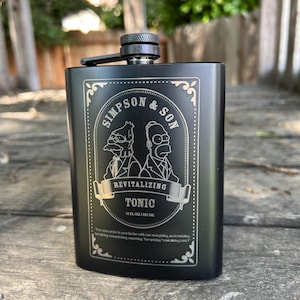 Simpson and Son Revitalizing Tonic Flask - Etsy