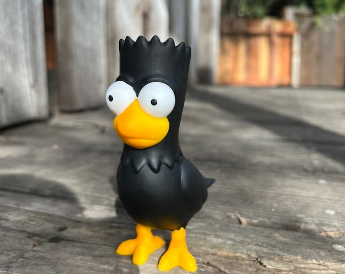 Bart the Raven the Simpsons - Etsy