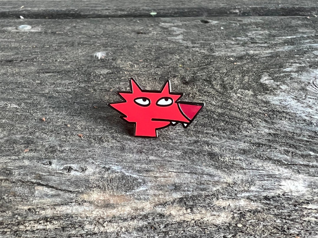 The Simpsons Space Coyote Pin - Etsy