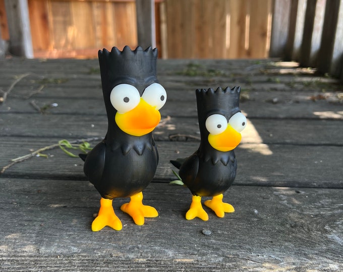 Bigger Bart the Raven the Simpsons - Etsy