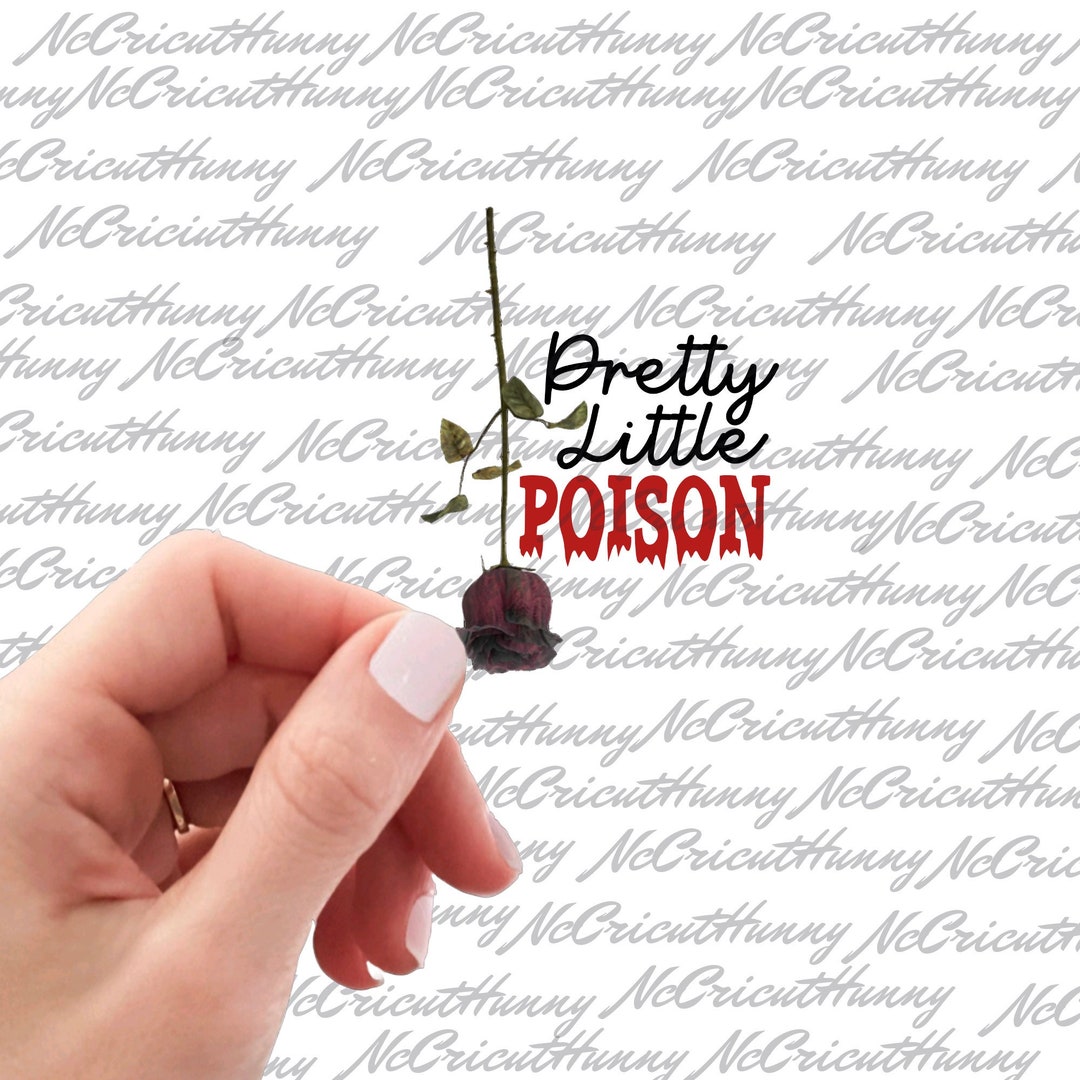 Pretty Little Poison Sticker, Paper Sticker, Country Music Sticker ...