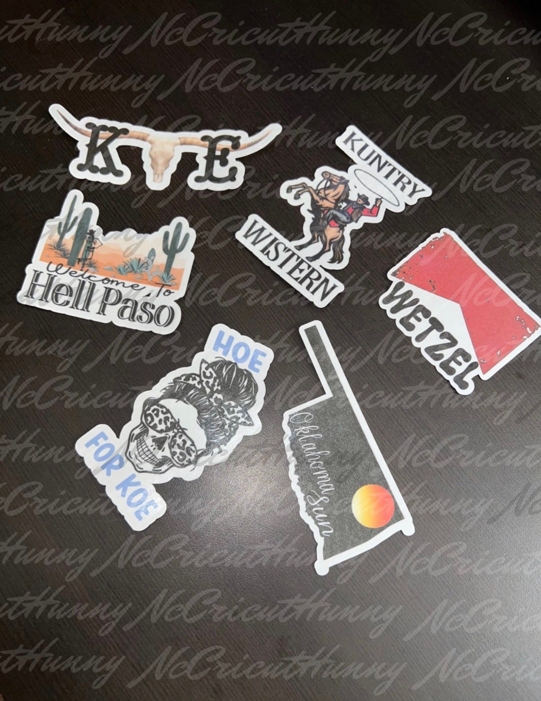 Country Music Inspired Stickers ,wetzel Stickers (2), Sticker Pack ...